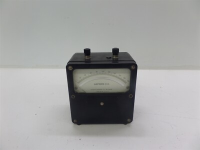 Vintage Weston Instruments Amperes D.C. Meter Zero Corrector Model 931 ...