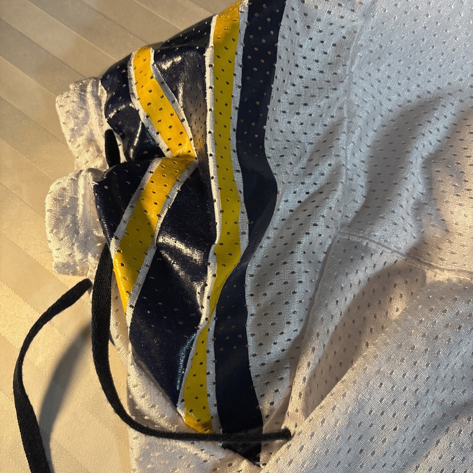 Vintage Russell Athletic Football Jersey – Sz XL– Yellow/Blue/White #48 ...