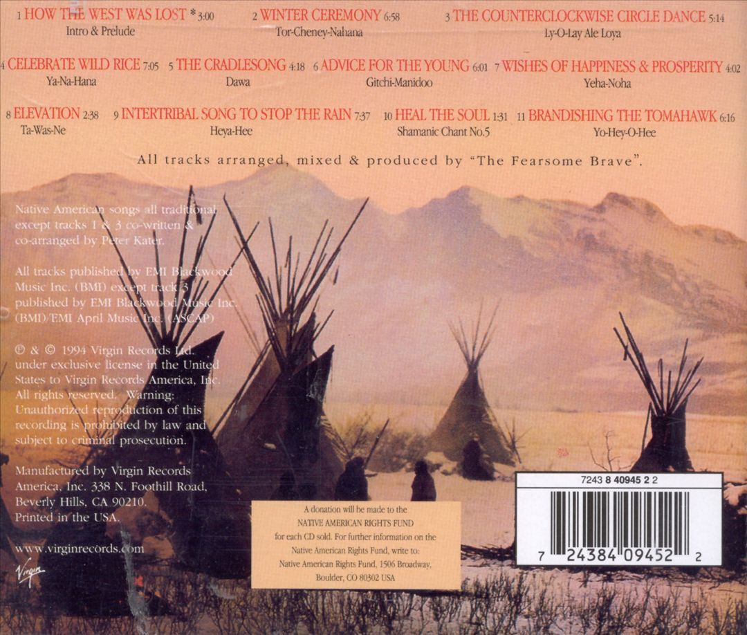 SACRED SPIRIT - SACRED SPIRIT: CHANTS & DANCES OF NATIVE AMERICANS NEW ...