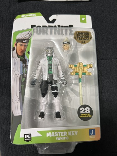 Fortnite MASTER KEY Solo Mode Limited Edition 1/5000 4" Action Figure ...