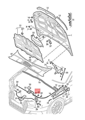 Genuine Retaining clip AUDI VW Audi A3 Cabriolet N90653901 | eBay