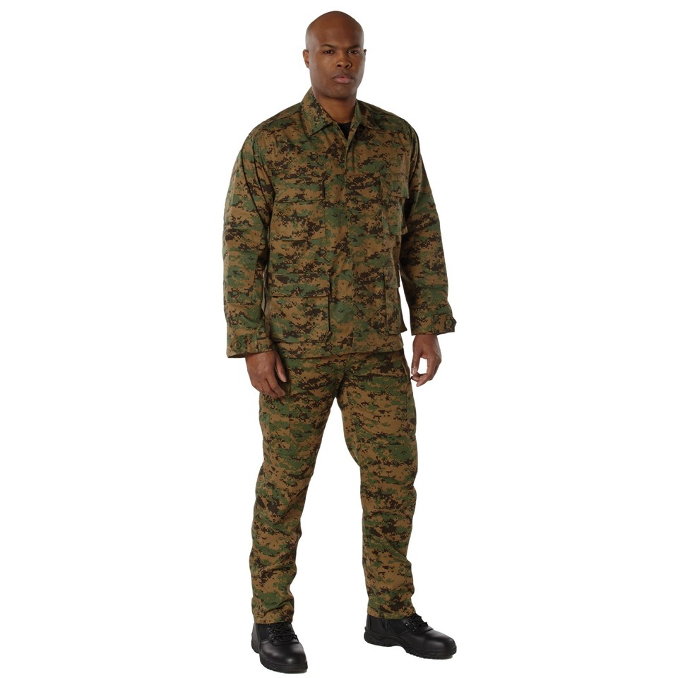 Military Type Tactical BDU Top Battle Dress Uniform Shirt | eBay