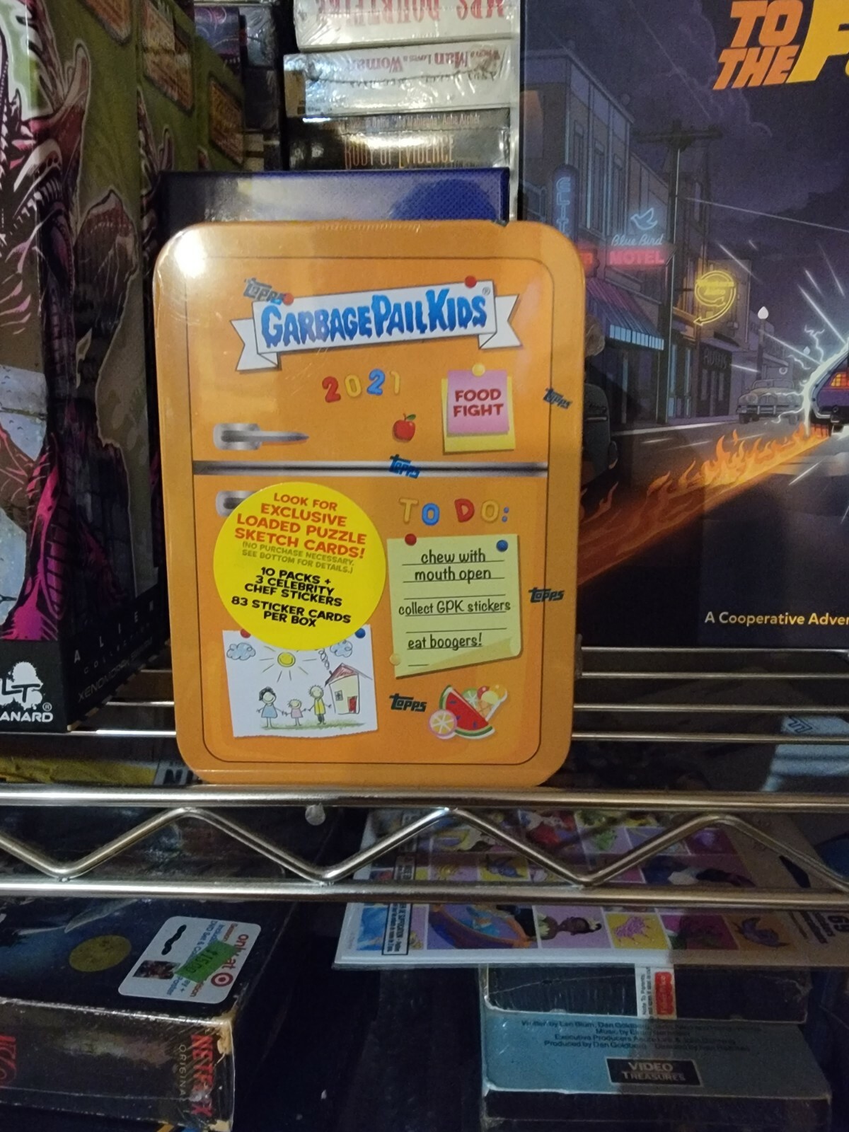 Garbage Pail Kids Food Fight Tops Cards Collectable Tin Brand New | eBay