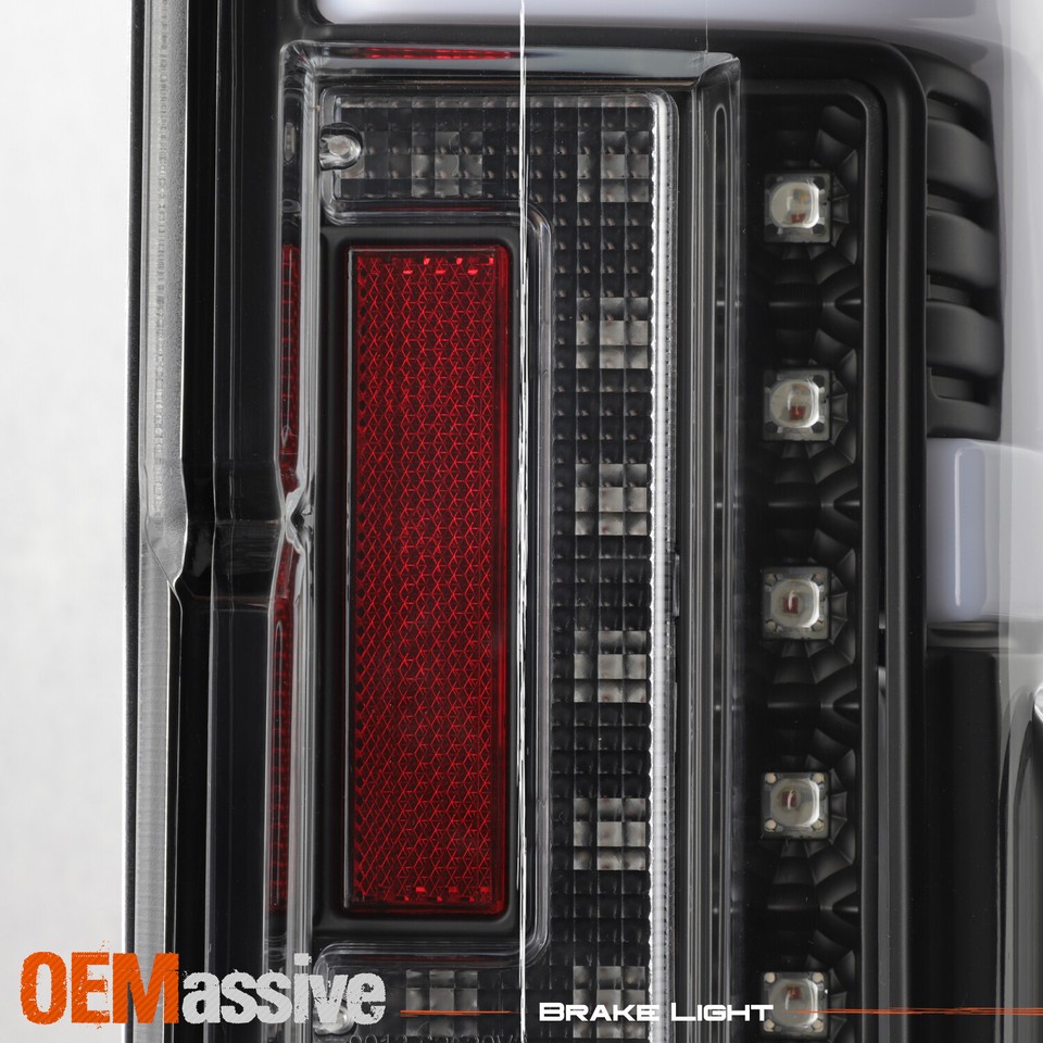 For 2020-2022 Ford F250 Superduty LED Running Reverse Black Halogen ...