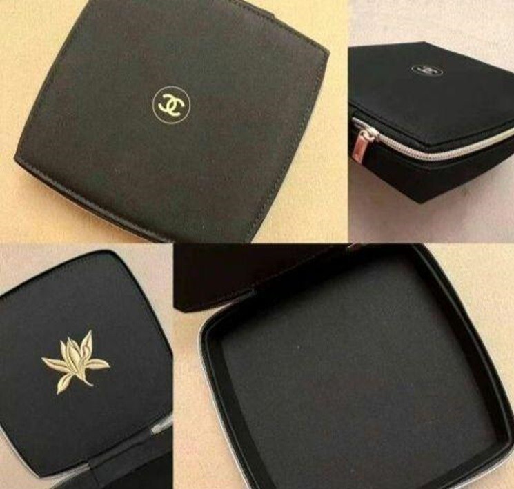 Chanel Sublimage VIP Gift Pouch Jewelry Box Cosmetic Case Travel Case ...