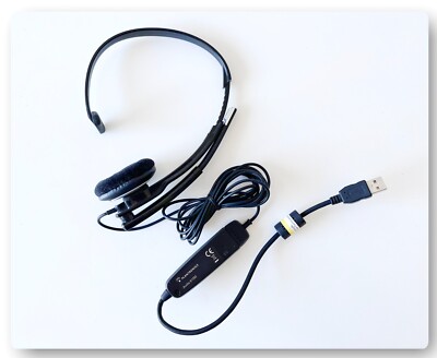 Plantronics Audio 615M USB Headset | eBay