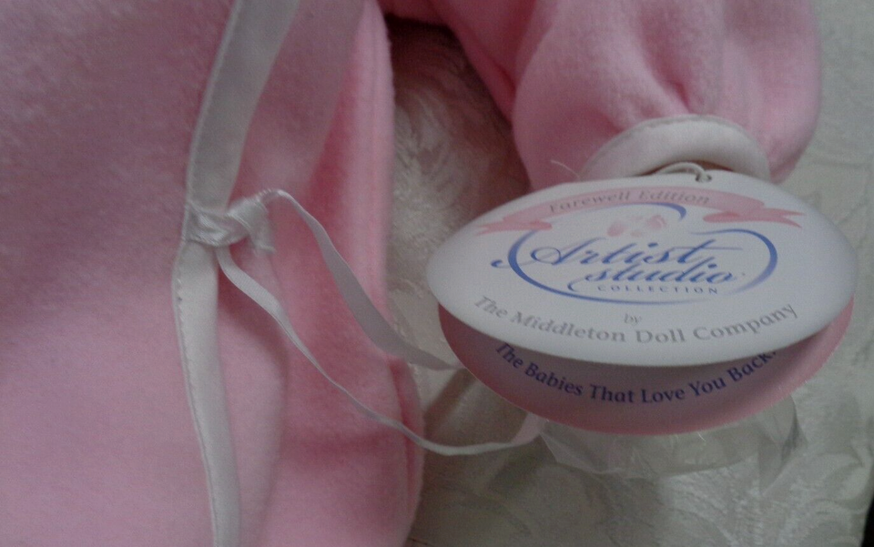 NWT Lee Middleton Original Doll Shhhh... Baby Sleeping By Reva Schick ...