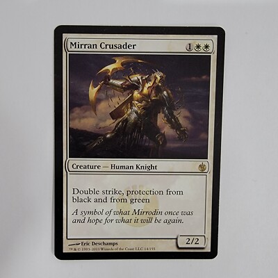Mirran Crusader - Mirrodin Besieged - MTG - MAGIC THE GATHERING - NM ...