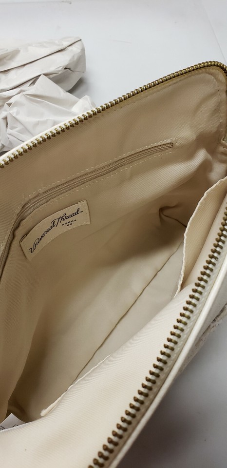 Universal Thread Goods Co. Womens Purse Off White NWT | eBay