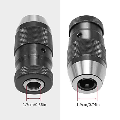 1/32" -1/2" JT33 Chuck MT2-JT33 Drill Chuck Adapter R8 Keyless Chuck | eBay