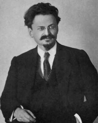 Russian Communist LEON TROTSKY Glossy 8x10 Photo Soviet Union Portrait ...