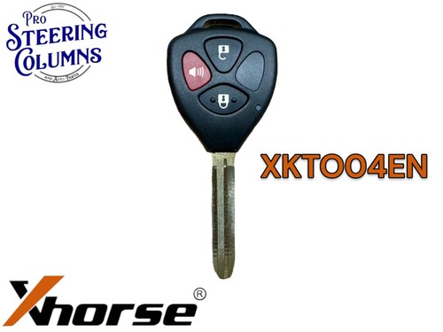 XHORSE UNIVERSAL REMOTE KEY FOR TOYOTA TYPE TR47 3 BUTTON XKTO04EN for ...