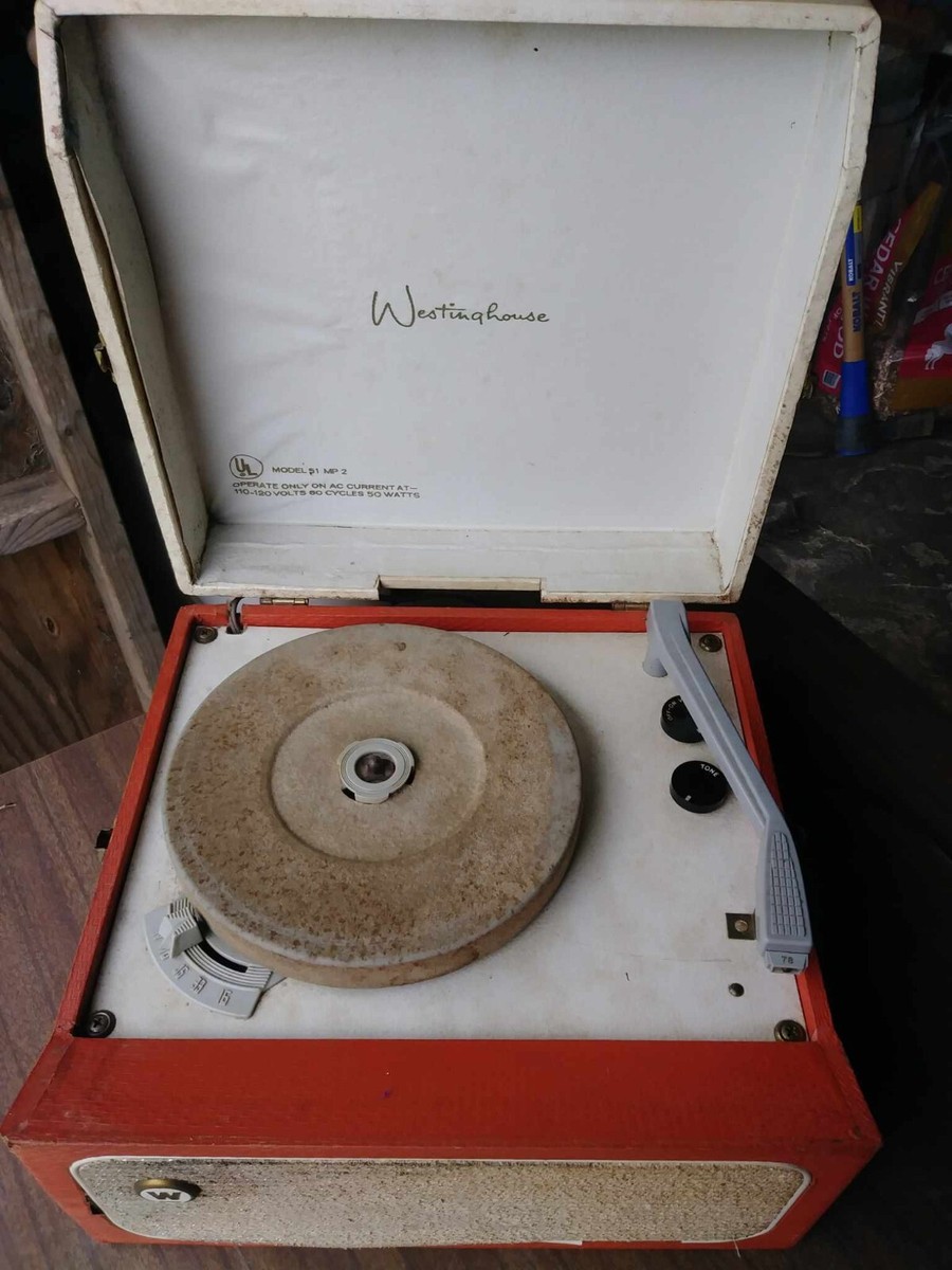 Westinghouse Record Vintage Westinghouse Stereo Portable Record Player