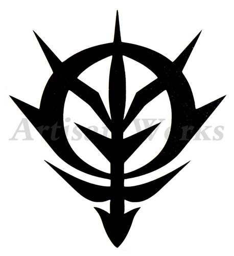 Zeon LOGO Gundam 0079 Vinyl Decal Sticker robot manga anime Buy 2 Get 1 ...