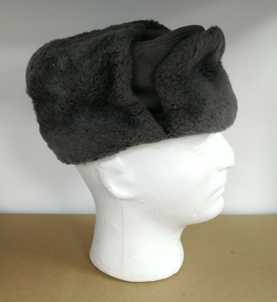 Genuine Vintage East German NVA Ushanka Winter Hat DDR Soviet Cold War ...