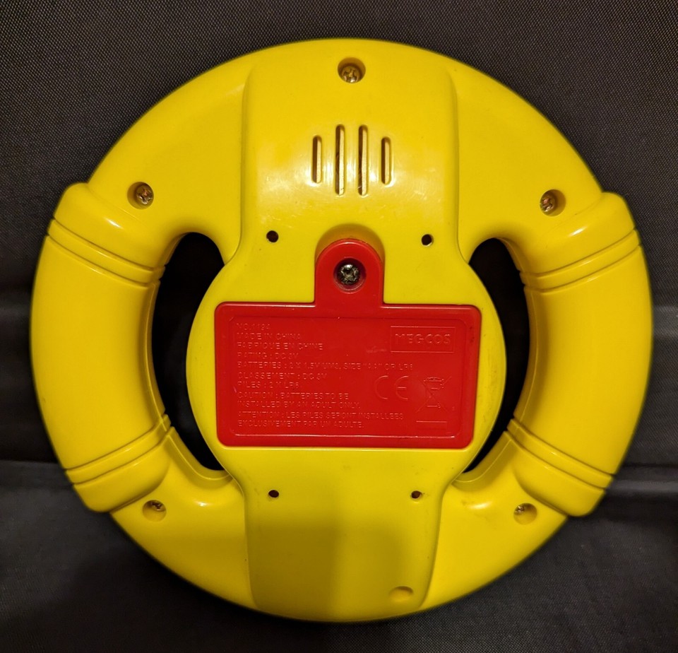 MEGCOS TOY INTERACTIVE ELECTRONIC STEERING WHEEL. Gently-Used. FREE ...