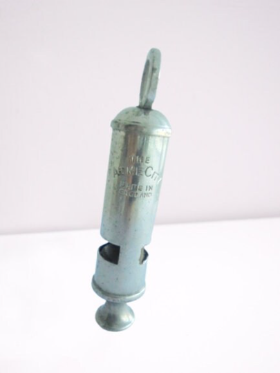 ACME City METAL WHISTLE pendant Made in England Original | eBay