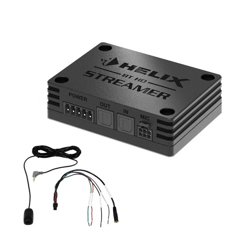 HELIX BT HD STREAMER + Hands-Free Microphone Bluetooth Audiophile aptX ...