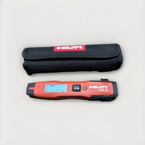 HILTI PD-5 Laser Range Meter Distance Finder Measurement Pulse Power ...