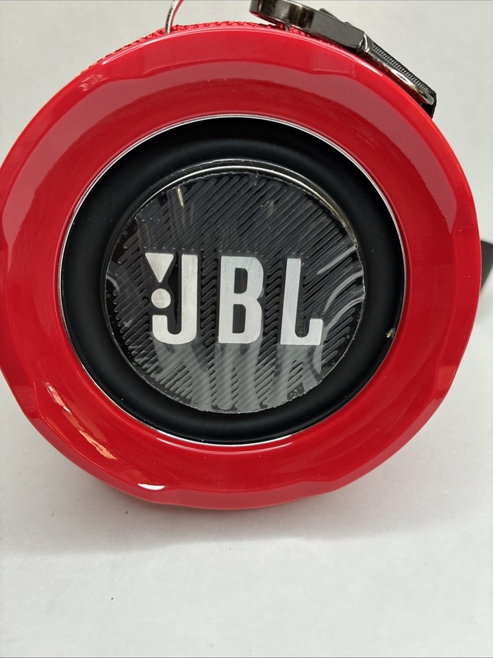 JBL RED SPEAKER LARGE WATER PROOF SPEAKER BRAND NEW NO BOX STICKERS ...