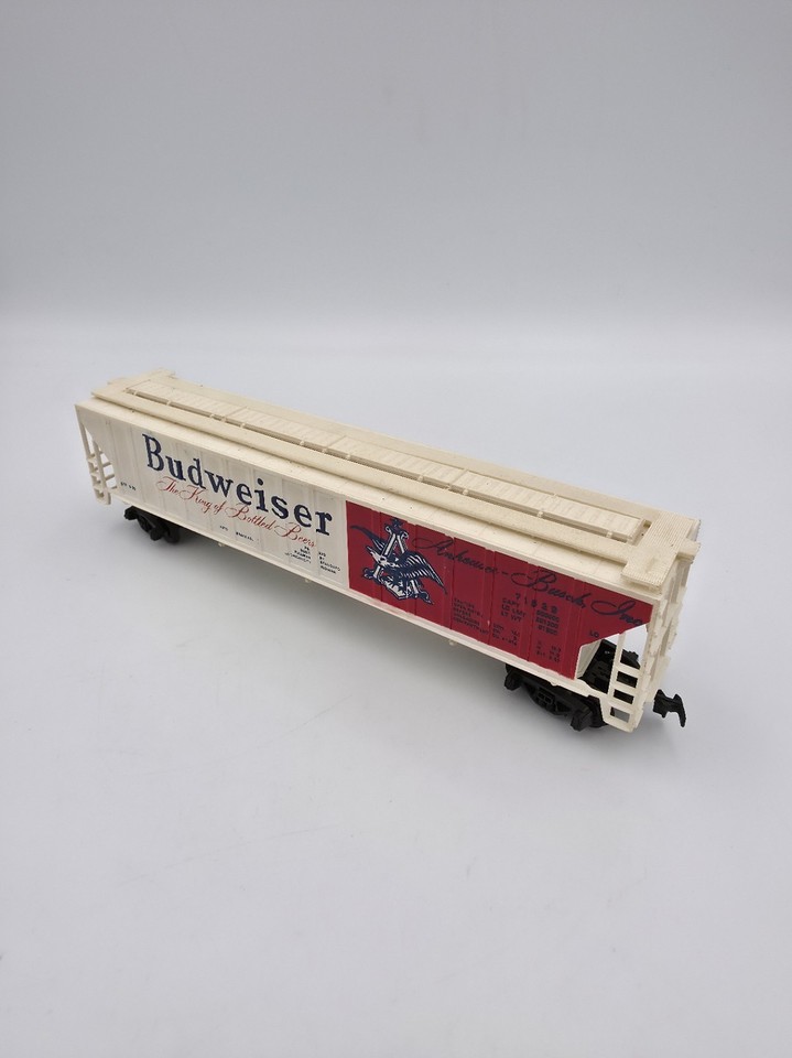 Tyco Budweiser Beer Advertising Hopper Bottom Car HO Scale 1:87 Model ...