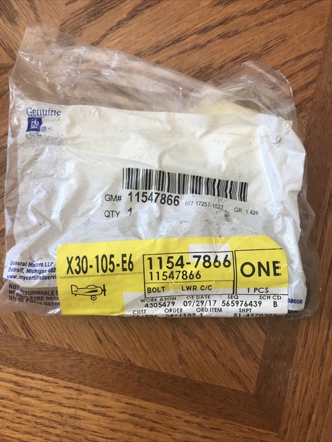 GM 11547866 Engine Crankshaft Main Bearing Cap Bolt for sale online | eBay