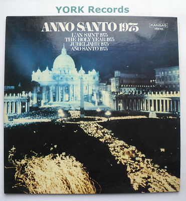 ANNO SANTO 1975 - The Holy Year 1975 - Ex Con Double LP Record Kansas ...