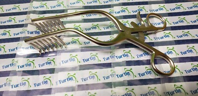 Turtle® TR-29-125 ~ Miskimon Retractor 7" Sharp 7x7 prongs Blade ...