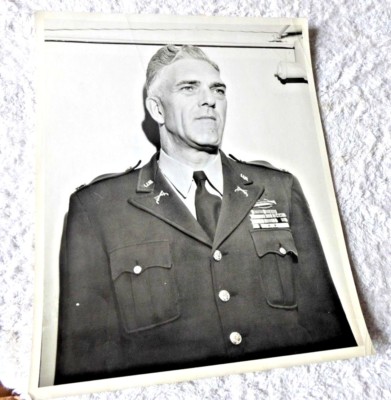 VINTAGE PHOTO LT. COL. CHARLES A FANNING 3RD CORPS AT FORT MACARTHUR CA ...
