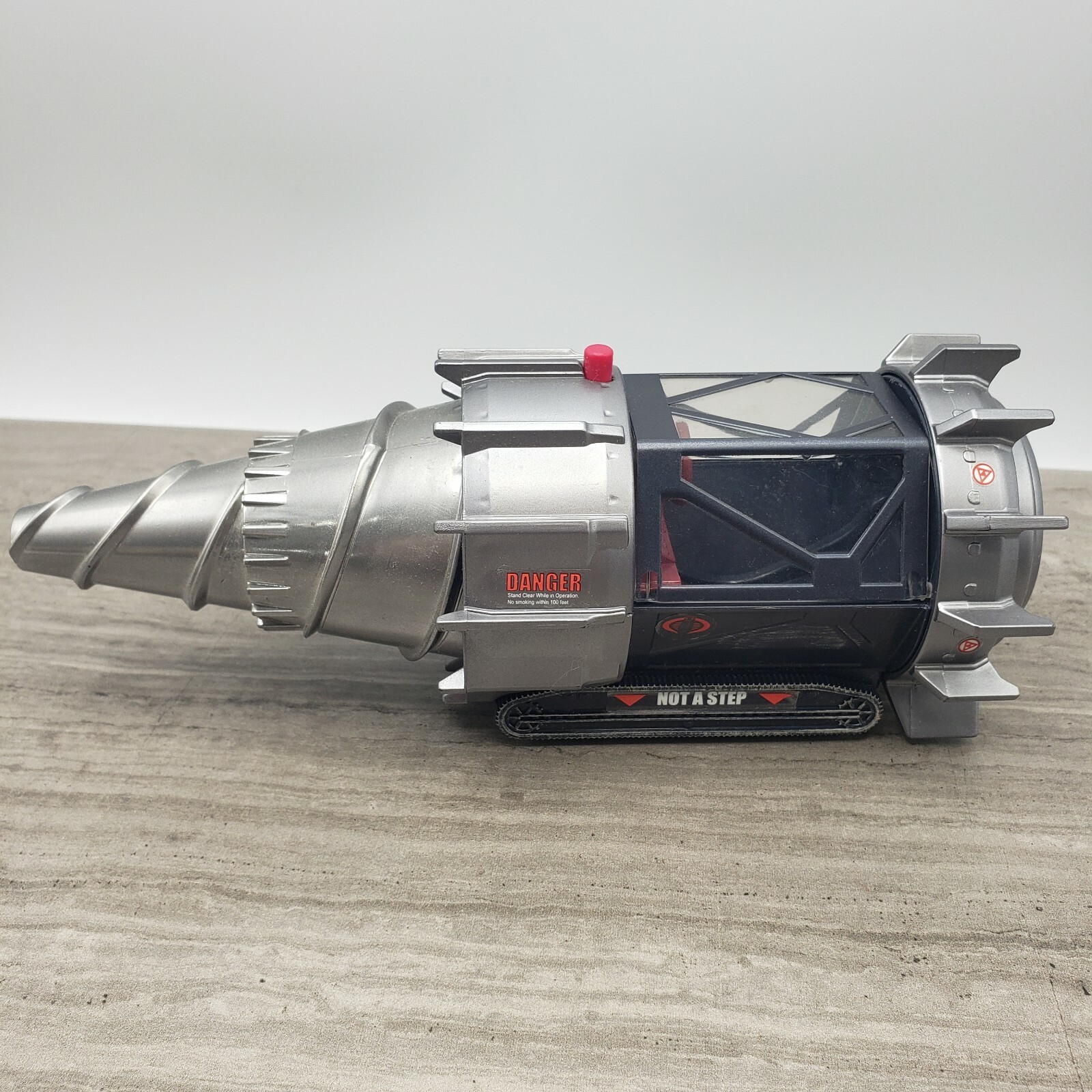 HASBRO 2009 G.I. JOE "Rise of The Cobra" Mole Pod Vehicle Cockpit (No ...