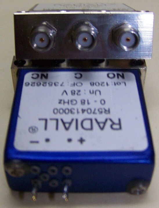 This is for one Radiall fail-safe SPDT SMA Relay tested DC-24.5GHz ...