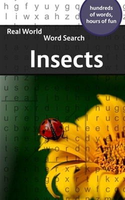 Real World Word Search: Insects by Kundell, Arthur, Brand New, Free ...