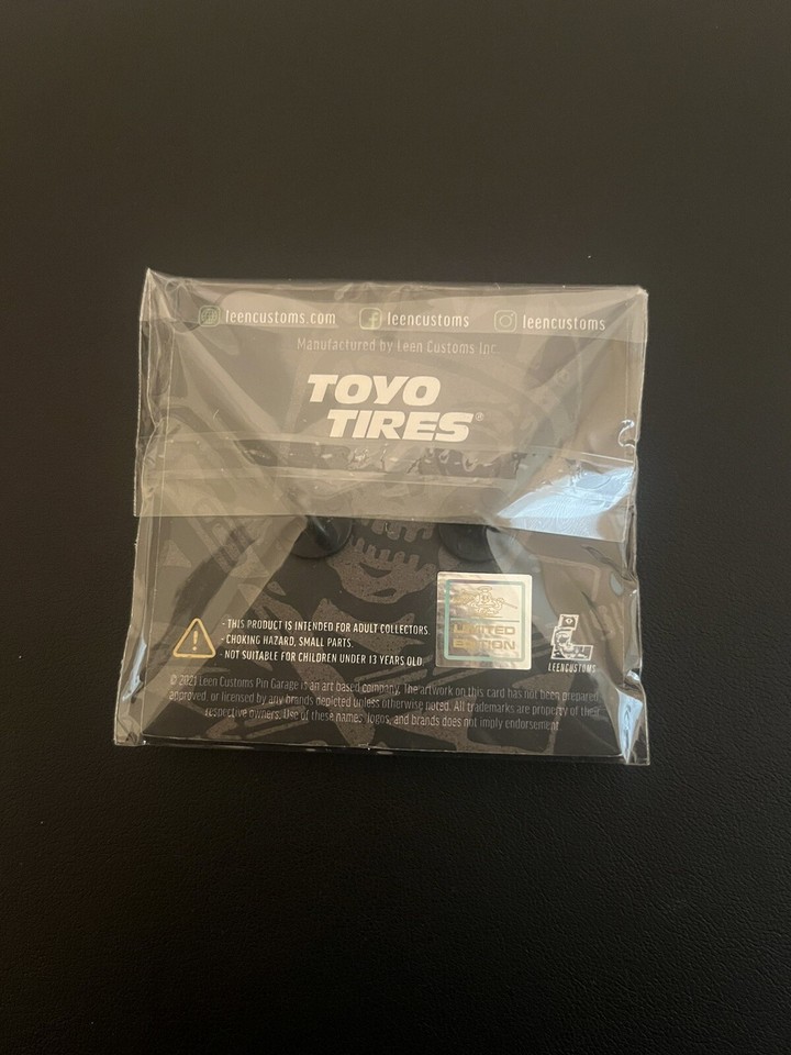 2021 LEEN CUSTOMS x TOYO TIRES Porsche SEMA Show Enamel Pin | eBay