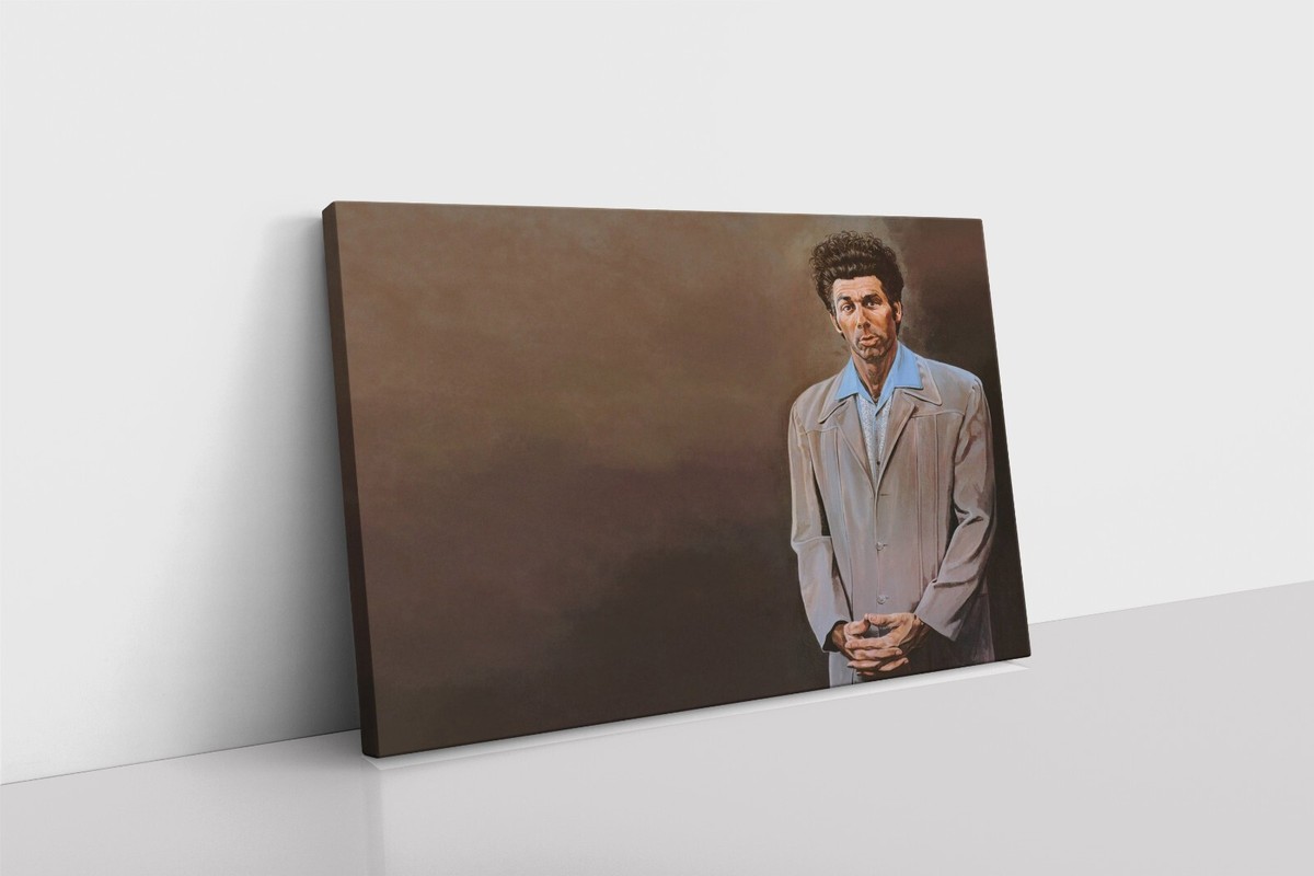Pintura De Cosmo Kramer Seinfeld Cosmo Kramer Painting, Seinfeld