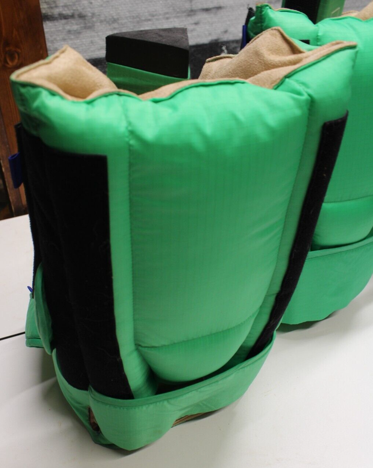 EHOB TruVue Heel Ulcer Protector Boot Green Made in the USA with Wedges ...