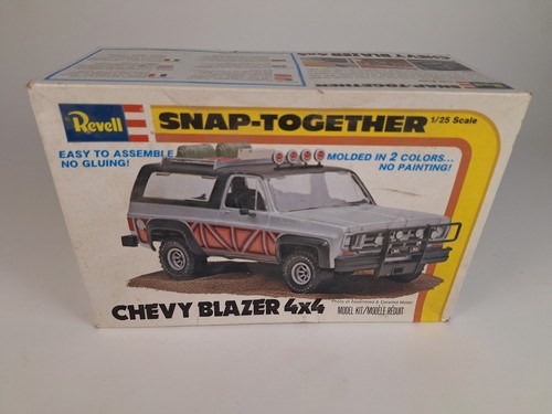 Revell Chevy Blazer 4x4 Snap Together 1/25 Scale Model Kit #6204 | eBay