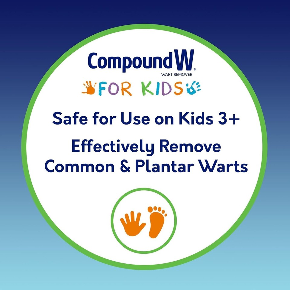 Safe & Effective Kids Wart Removal Strips | Fast-Acting Salicylic Acid ...