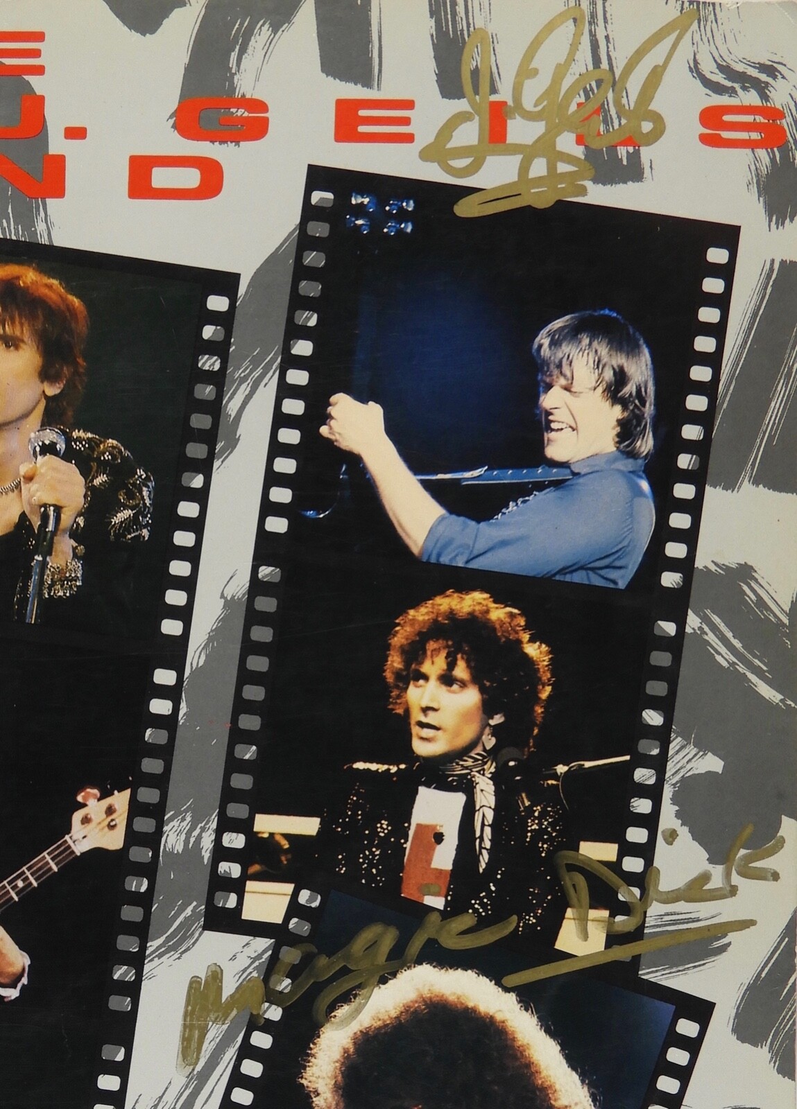 J. Geils Band JSA Autograph Signed Original Tour Concert Program Freeze ...