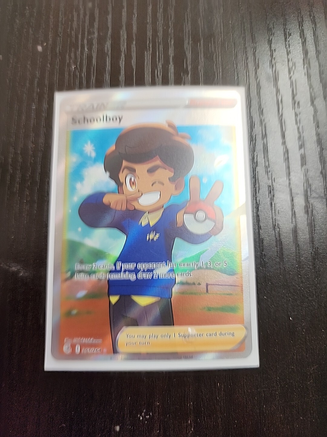 Pokémon TCG Schoolboy Fusion Strike 261/264 Holo Full Art | eBay