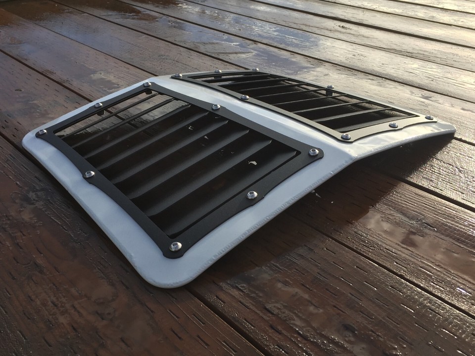 UNIVERSAL HOOD VENTS LOUVERS SO-500 | eBay