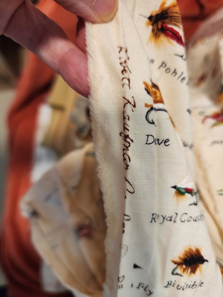 4 yds ROBERT KAUFMAN FISHING LURE FABRIC 100% COTTON PRE-SHRUNK 44 ...