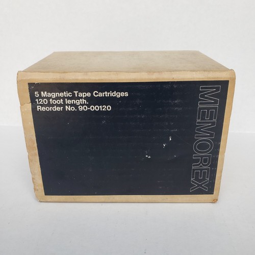 5x Memorex 120' Magnetic Tape Cartridges 90-00120 IBM Selectric ...