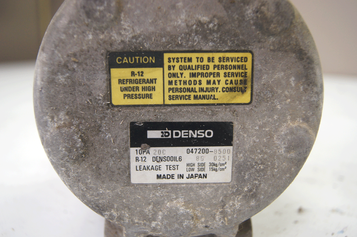 1988-1991 Chevy Corvette C4 A/C Compressor Used OEM Denso GM 10077278 ...