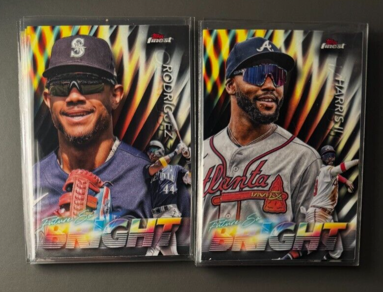 2024 Topps Finest FUTURE SO BRIGHT INSERTS YOU PICK COMPLETE YOUR SET ...