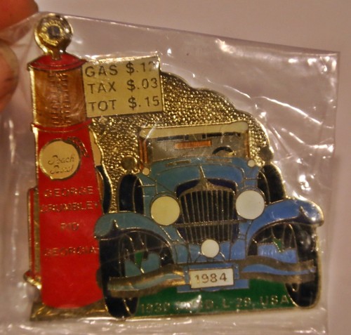 George Crumbley PID Georgia Lions pinback, 1930 Cord automobile | eBay