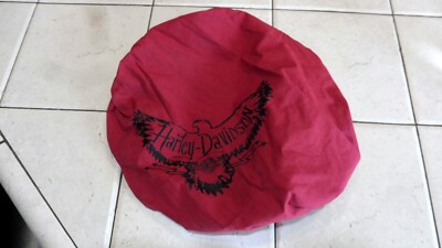 NWOT HARLEY DAVIDSON EAGLE LOGO MAROON SKULL CAP DOO RAG HEADWEAR ONE ...