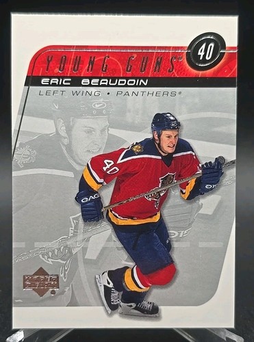 2002-03 UD Upper Deck Young Guns #208 Eric Beaudoin Rookie RC Florida ...
