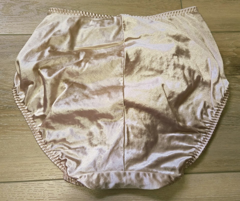Vintage Victoria's Secret Nude Second Skin Satin Shaper Control Brief ...
