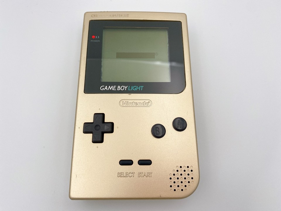 Nintendo Game Boy Light Console Gold Japan GBL Tested Working Region ...