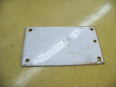 Hoffman metal back plate / panel, bolt on for enclosure or junction box ...